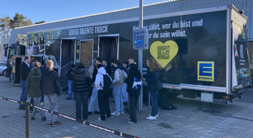 Edeka Talente Truck begeistert Schüler - Fleischnet.de