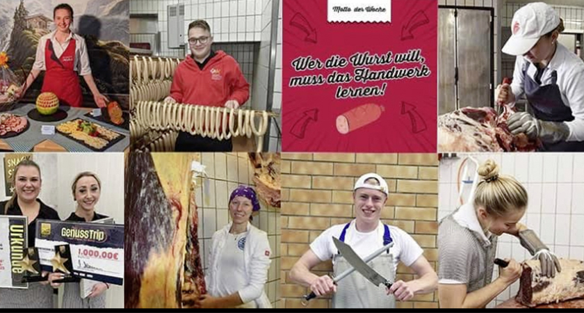 Azubi-Zuwachs im Fleischerhandwerk - Fleischnet.de